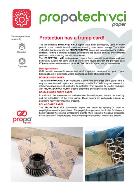 Diffuser with anticorrosive mini tablets Propatech vci noxy | PDF