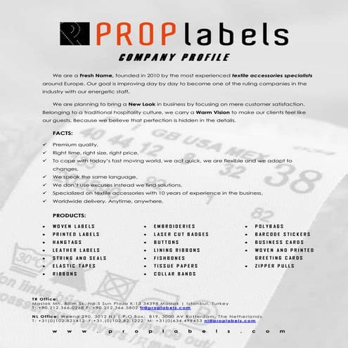 Prop Labels | PDF