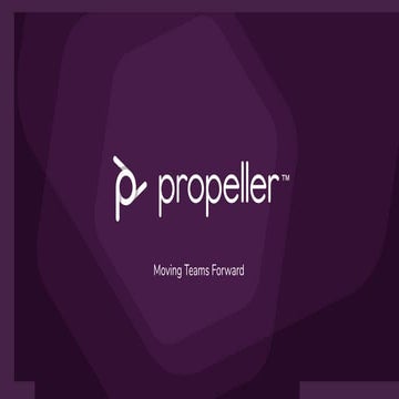 Propeller - Your app for team success | PPT