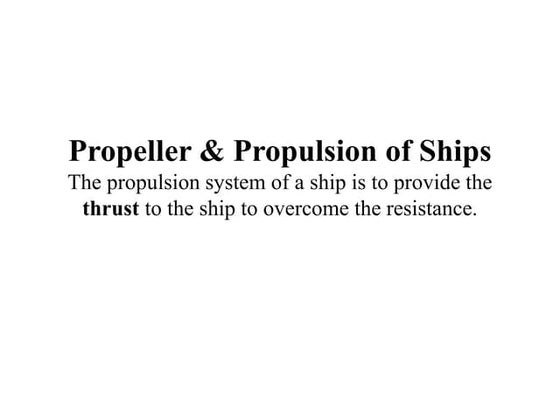 Ship Construction - Rudder Theory | PPT