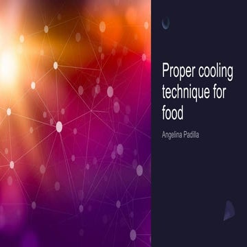 Proper cooling technique food servi.pptx