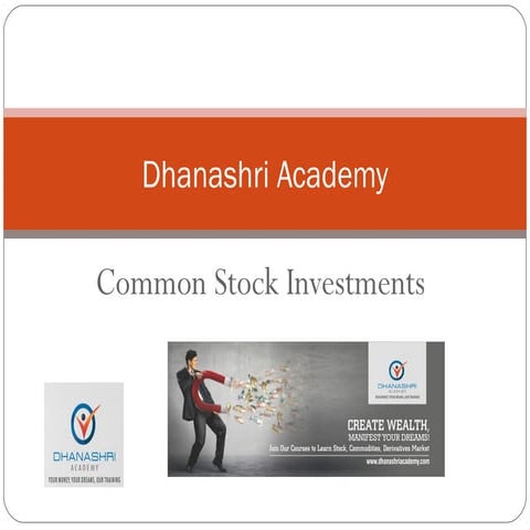 Proper Information about Common Stock | PPT