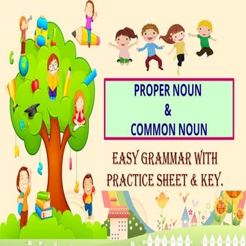 PROPER NAME COMMON NAME.pptx .CAN USE TO TEACH PRIMARY KIDS PROPER NOUN ...