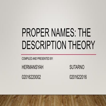 PROPER NAMES; THE DESCRIPTION THEORY.pptx