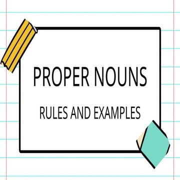 Proper Nouns Rules and Examples Grammar Lesson.pptx