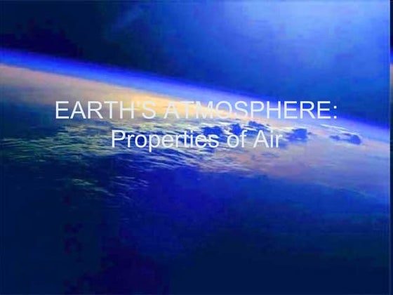 Properties of air | PPTX