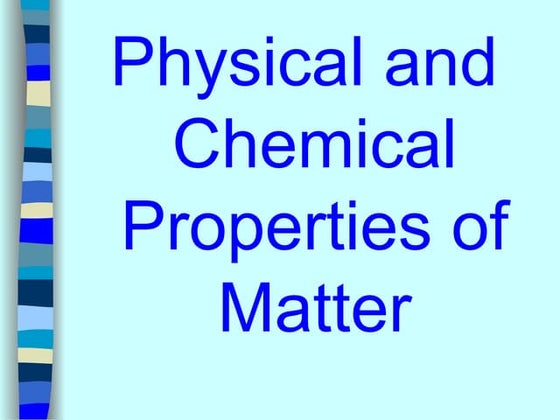 Chemical Changes | PPT