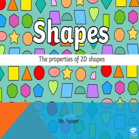 properties of 2d shapes. power point per | PPTX