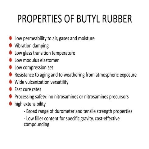 G14 butyl rubber | PPT