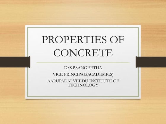 Trial mixing concrete .pdf | Civil Engineering Industry | Industries