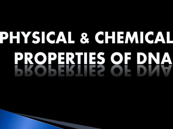 DNA structure, Functions and properties | PPT | Biological Sciences ...