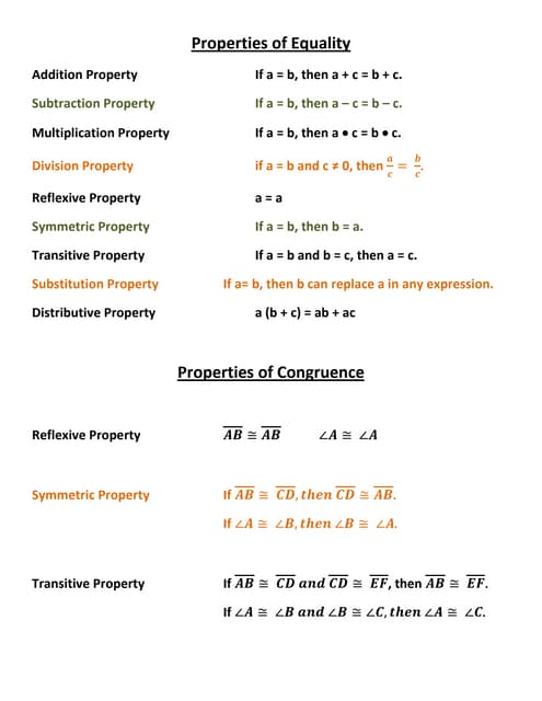 Congruent triangles theorem | PPSX | Science