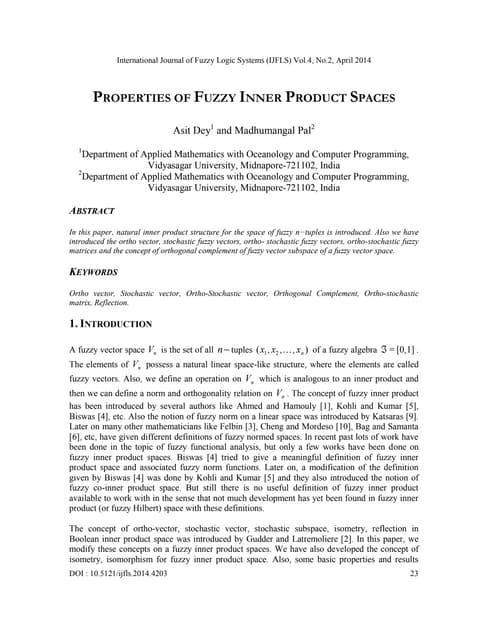 Inner product space | PPTX