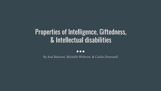 Intelligence | PPT