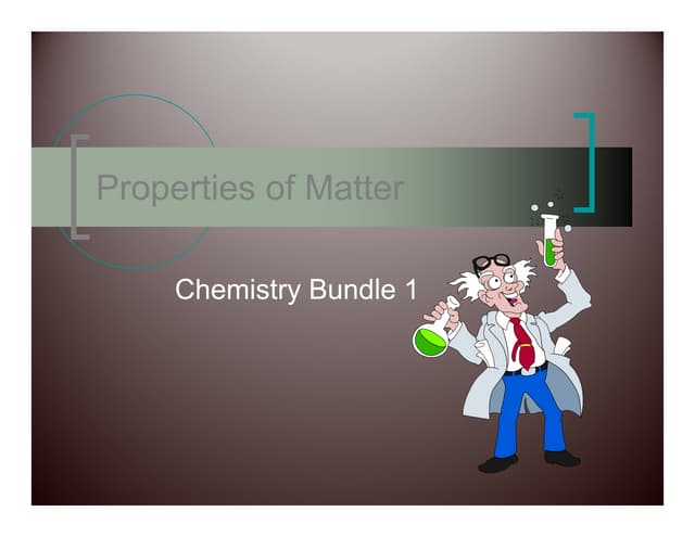 Properties of matter ppt | PPTX