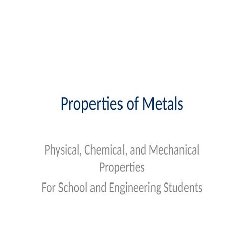 Properties of material | PPTX