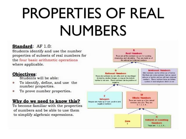 Real Number System | PPTX
