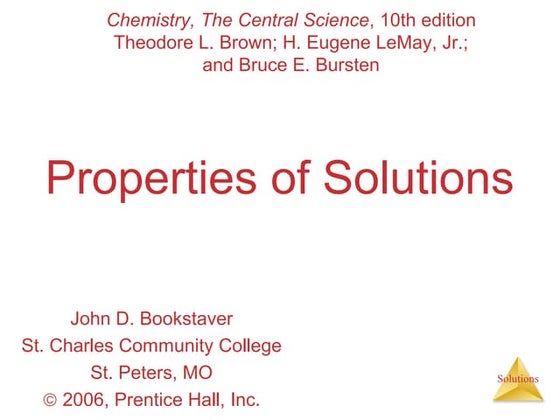 Solutions cheat sheet | PDF