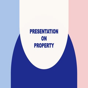 property law immovable and movable property | PPTX