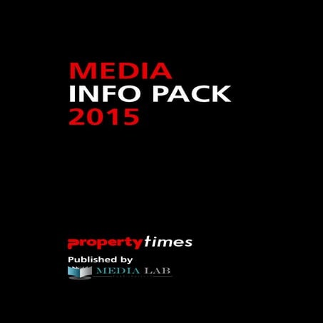Property Times Media Kit 2015 | PDF | Real Estate Industry | Industries