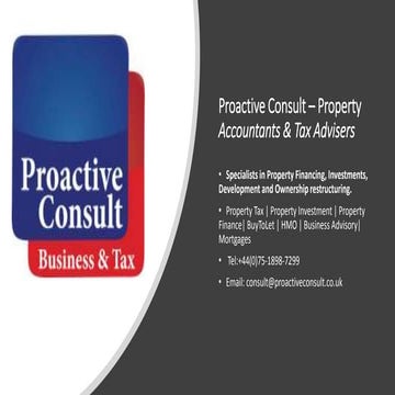 Property business brief for starters | PPT