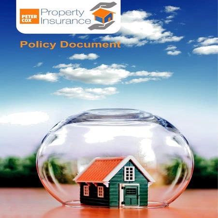 Peter Cox - Property Insurance Policy Document | PDF | Home Insurance ...