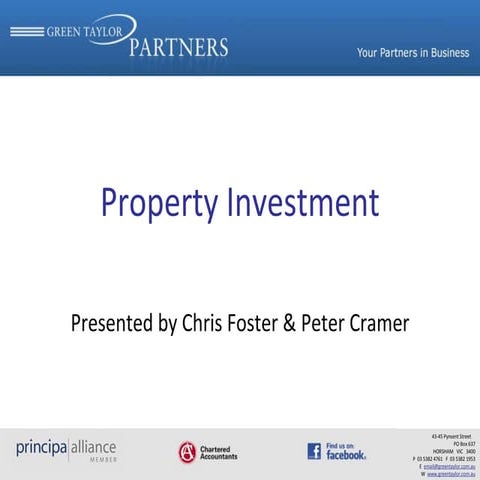 Property investment slides | PPT