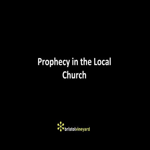 Prophecy - Part 1 | PPT