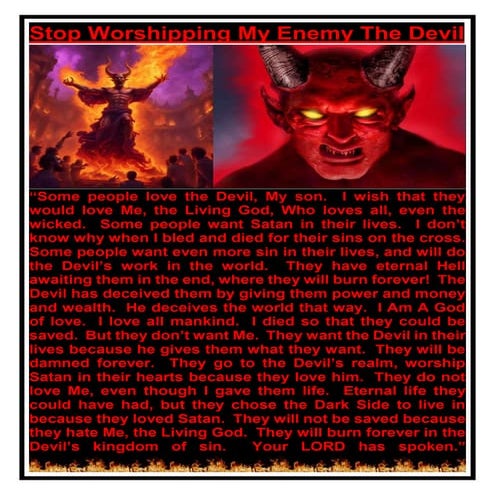 PROPHECY— Stop Worshipping My Enemy The Devil.docx