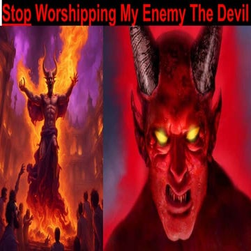 PROPHECY— Stop Worshipping My Enemy The Devil.pptx