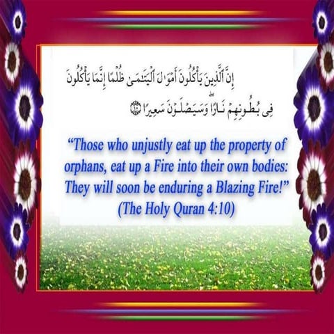 Prophert of orphans | PPTX