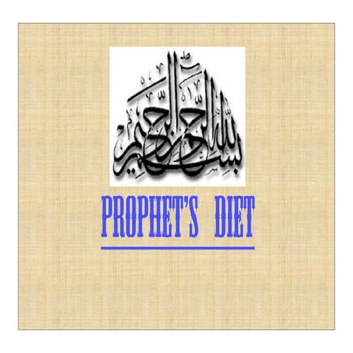 Prophet S Diet | PPS