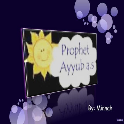 Prophet Ayub | PPTX