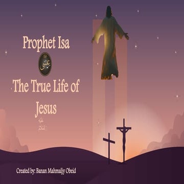 Prophet Jesus (Isa) in Islam - Powerpoint Presentation | PPT