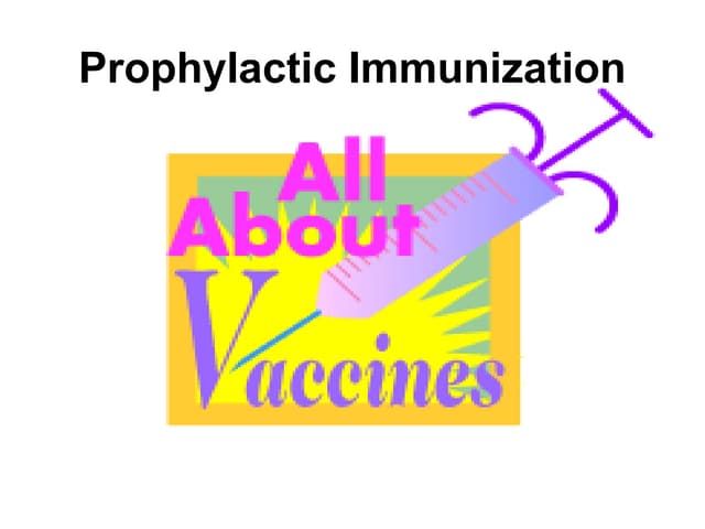 Immunization | PPTX