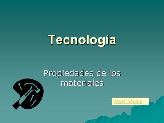 Tema materiales1 | PDF