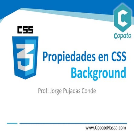 Propiedades CSS - Background | PPTX