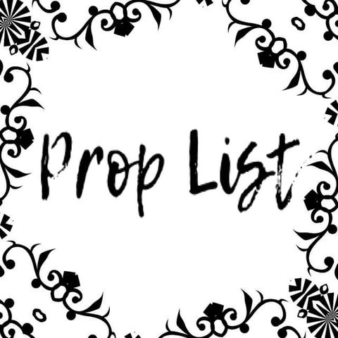 Prop list | PPT
