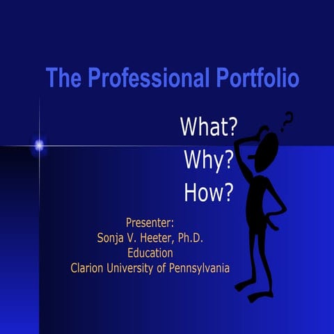 Professional Portfolio Presentation | PPT