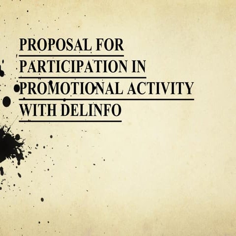 Activity proposal | DOCX
