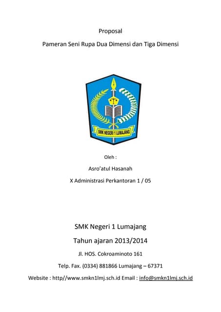 Contoh proposal proyek | DOC