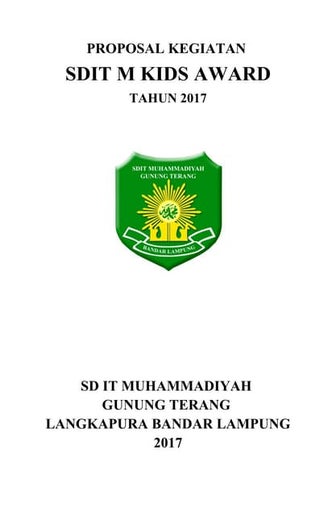 Cara membuat proposal kegiatan sekolah beserta | PDF