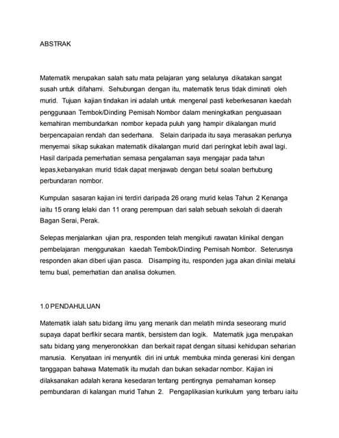 Pelan intervensi bm | PDF