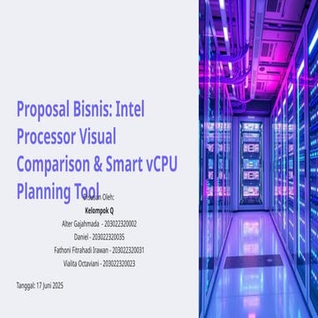 Proposal-Bisnis-Intel-Processor-Visual-Comparison-and-Smart-vCPU ...