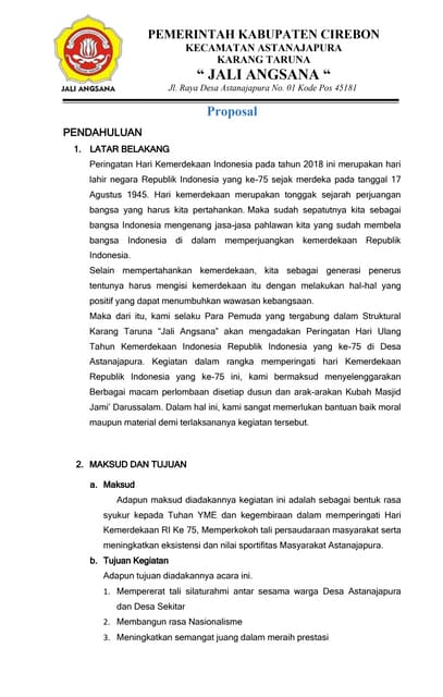 Proposal knpi | DOCX