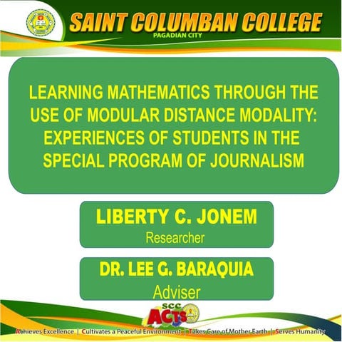 PROPOSAL-PPT-TEMPLATE.saint columban grad school | PPTX