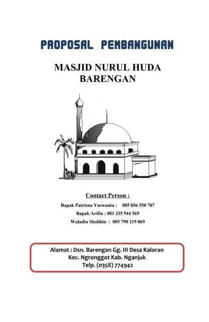 Laporan Pertanggung Jawaban - LPJ Maulid Nabi | PDF