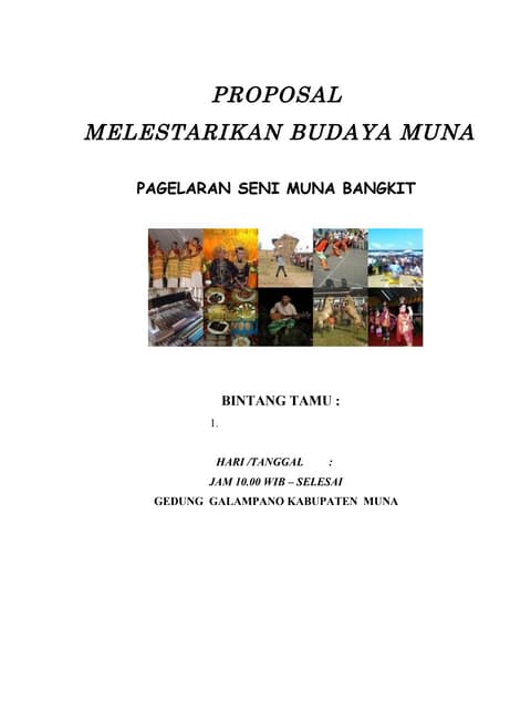 Proposal kegiatan | DOCX