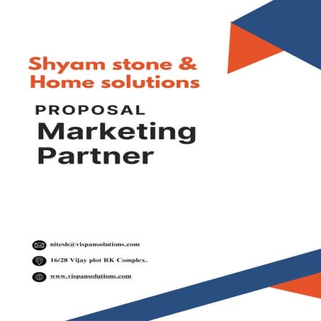 Digital Marketing Proposal for Shyam stone and home solutions by ...