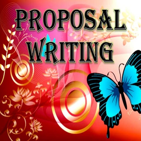 Proposal Writing | PPT